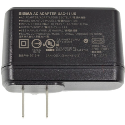 SIGMA fp UAC-11 EU USB AC adaptér | HAMA B2C - foto, video, elektro, brašny a příslušenství